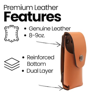 Leather Sheath for Multi Tools, Belt Sheath, Fits Leatherman and Other ...