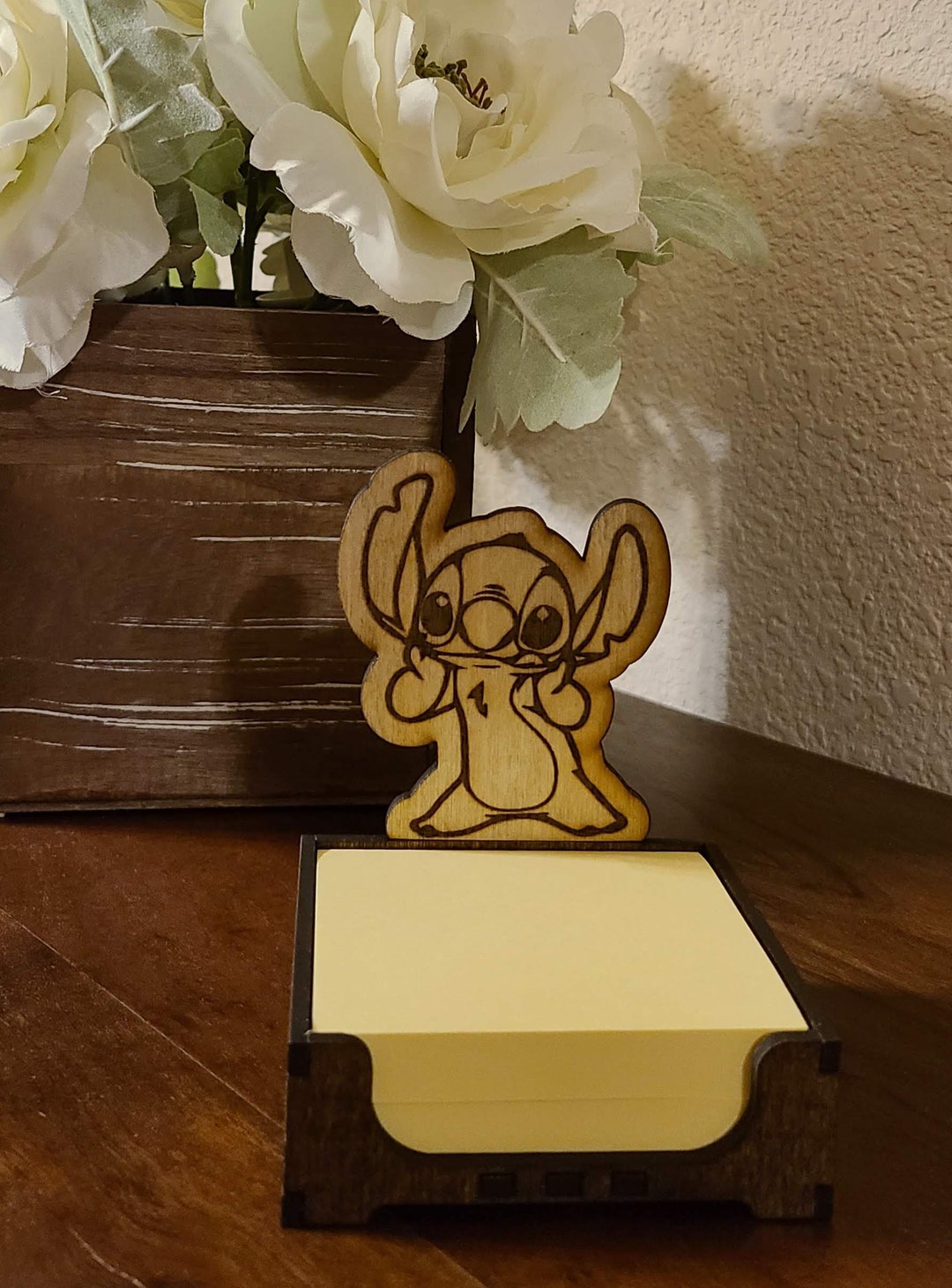 Stitch Sticky Notes Holder. Lilo and Stitch. Disney Inspired - Etsy