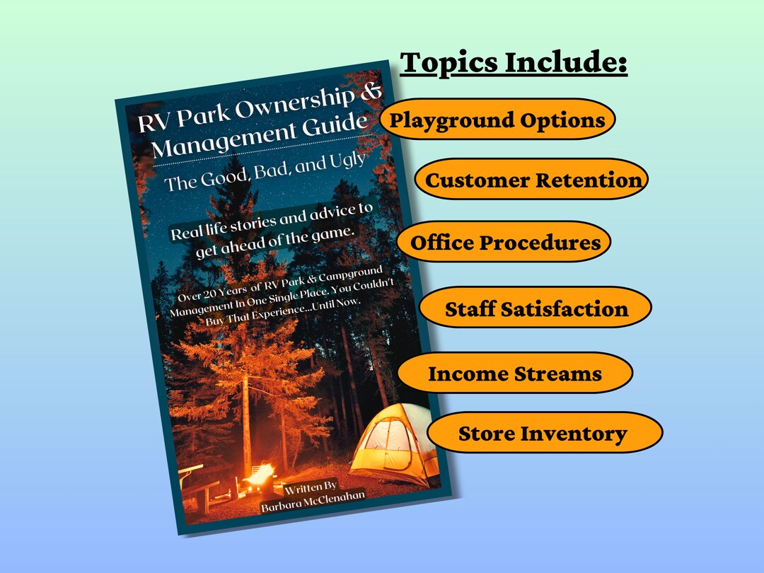 RV Park Ownership Guide | RV Park Management Guide | Campground ...