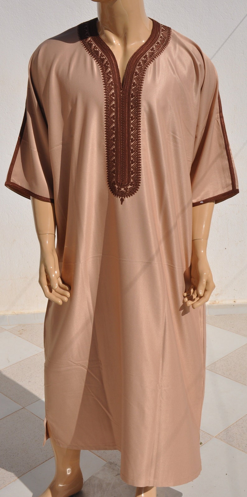 Kaftan for Men Djellaba for Men Moroccan Kaftan Long Caftan - Etsy