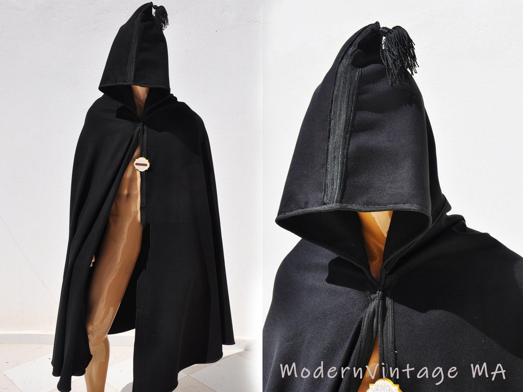 Luxury Moroccan Bernous , Bernous for Men , Coat for Winter , Desert ...