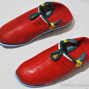 Moroccan Shoes , Berber Shoes, Leather Shoes, Women Leather Slippers ...