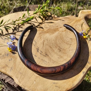 Wooden Choker Necklace, Tribal Wood Necklace (3 Sizes ) - Etsy