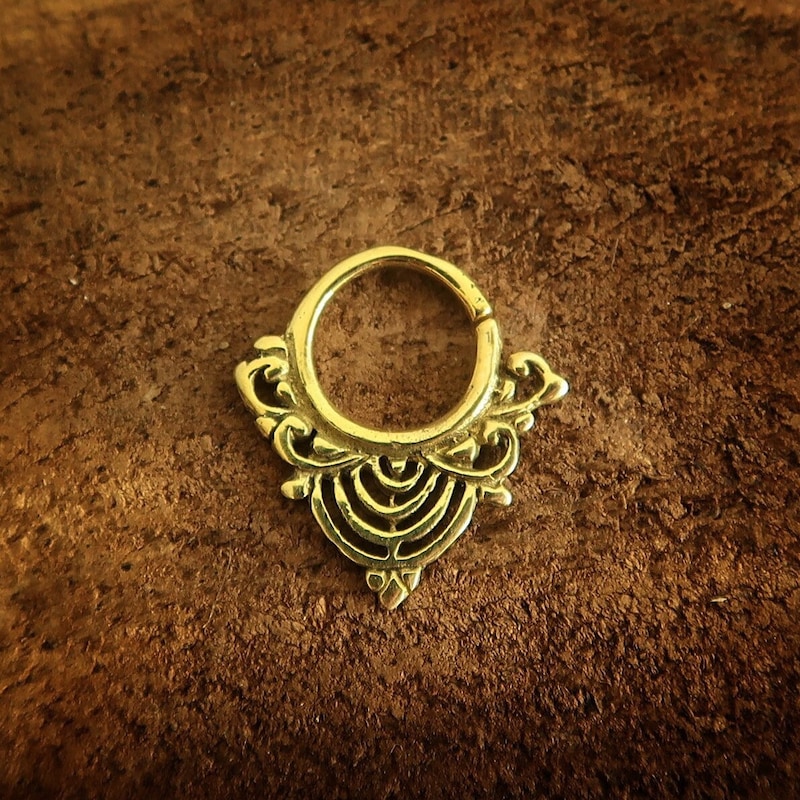 Tribal Nose Ring - Etsy