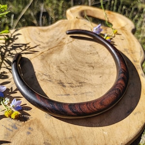 Wooden Choker Necklace, Tribal Wood Necklace (3 Sizes ) - Etsy