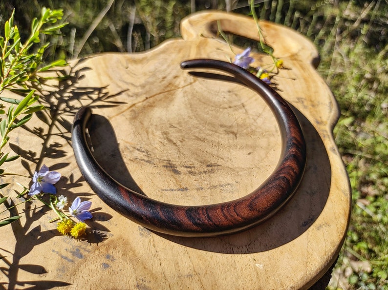 Wooden Choker Necklace, Tribal Wood Necklace (3 Sizes ) - Etsy