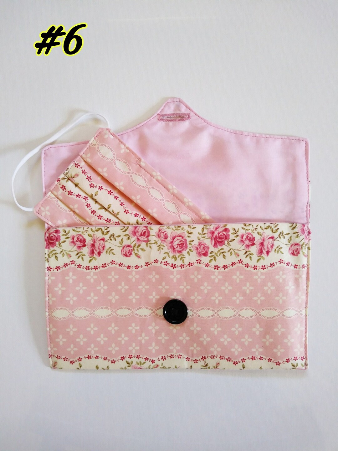 Handmade Cotton Face Mask Storage Bag, Sanitary Travel Pouch - Etsy