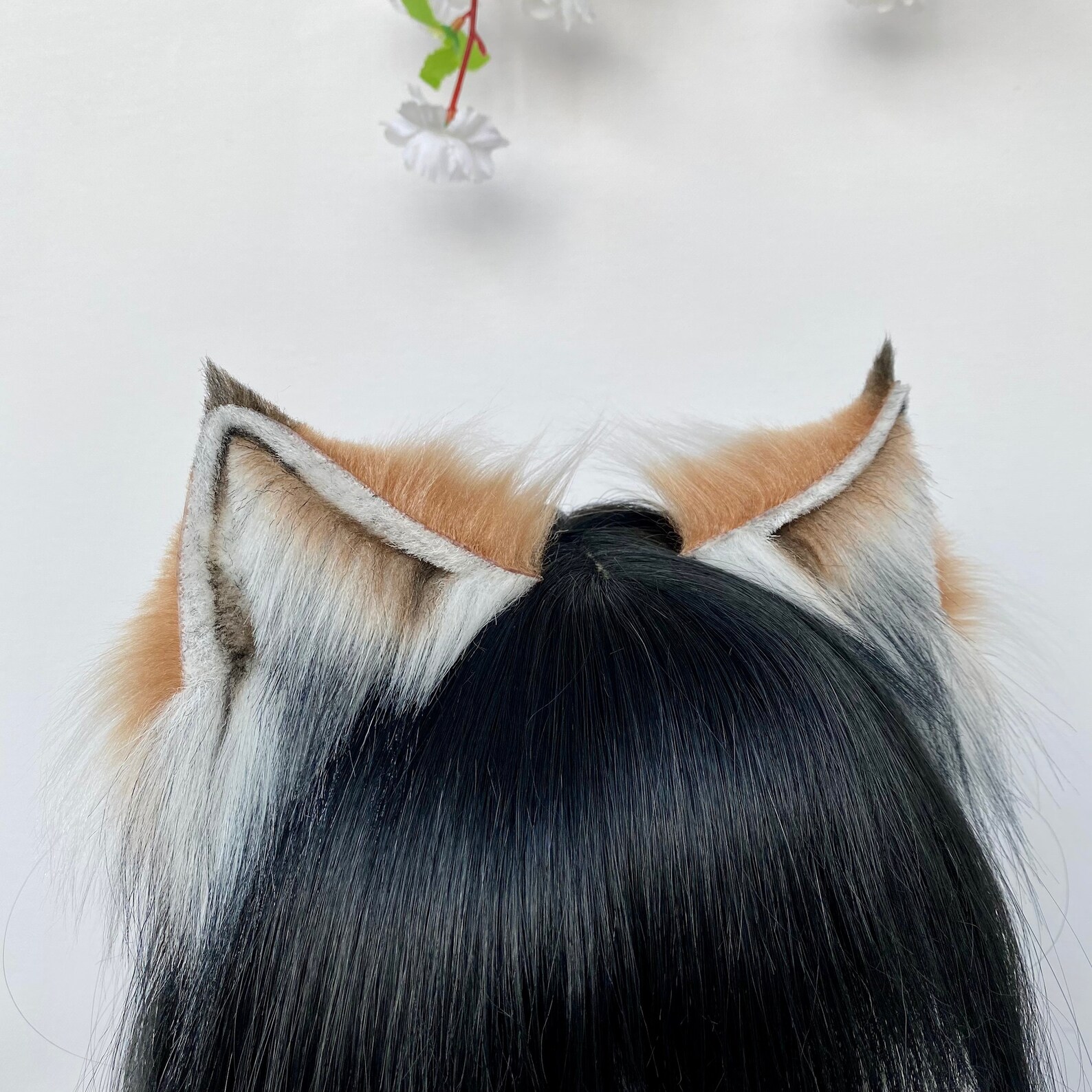 Fox ears / Realistic fox ears / Red fox ears / Faux fur fox | Etsy