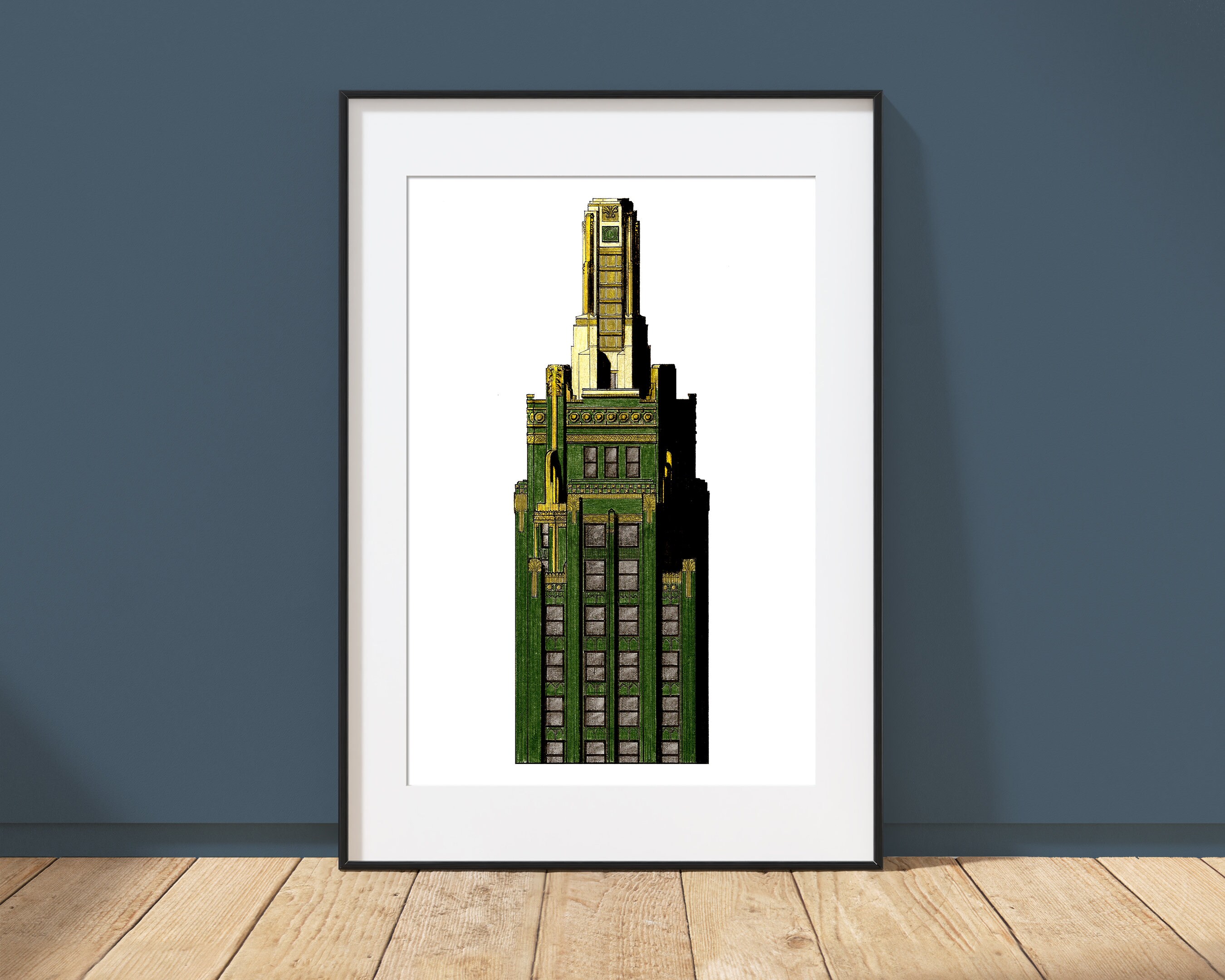 Carbide and Carbon Building - Chicago, Illinois - Art Deco Tower ...