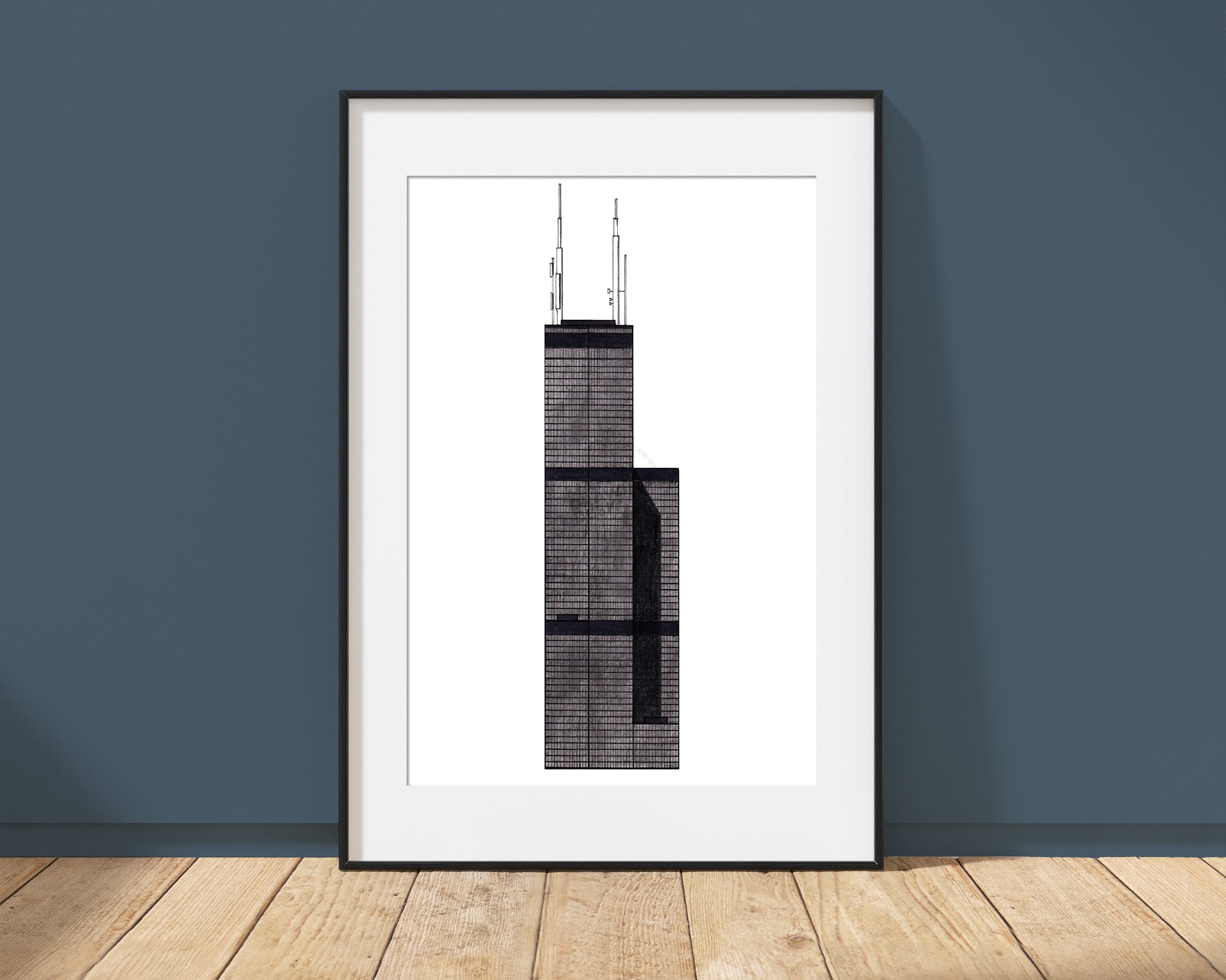 Sears Tower Drawing