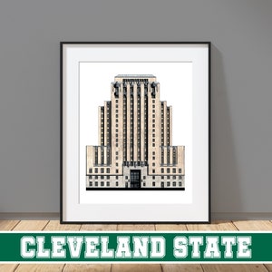 Cleveland State University, Fenn Tower - Cleveland, Ohio - Architecture ...
