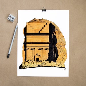 Qasr Al-farid / the Lonely Castle / Hegra - Saudi Arabia - Architecture ...