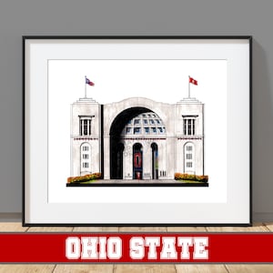 Ohio State University Stadium Frame - Etsy