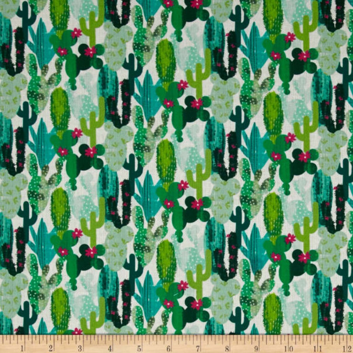 Stof France Cactus Fabric - Etsy
