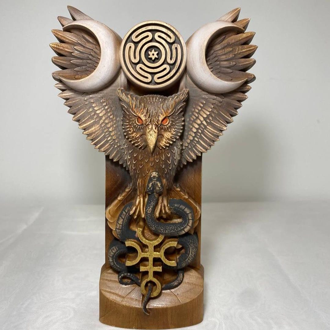 Hecate Owl Hecate Goddess Owl Goddess Owl Spirit Greek Mythology Greek ...