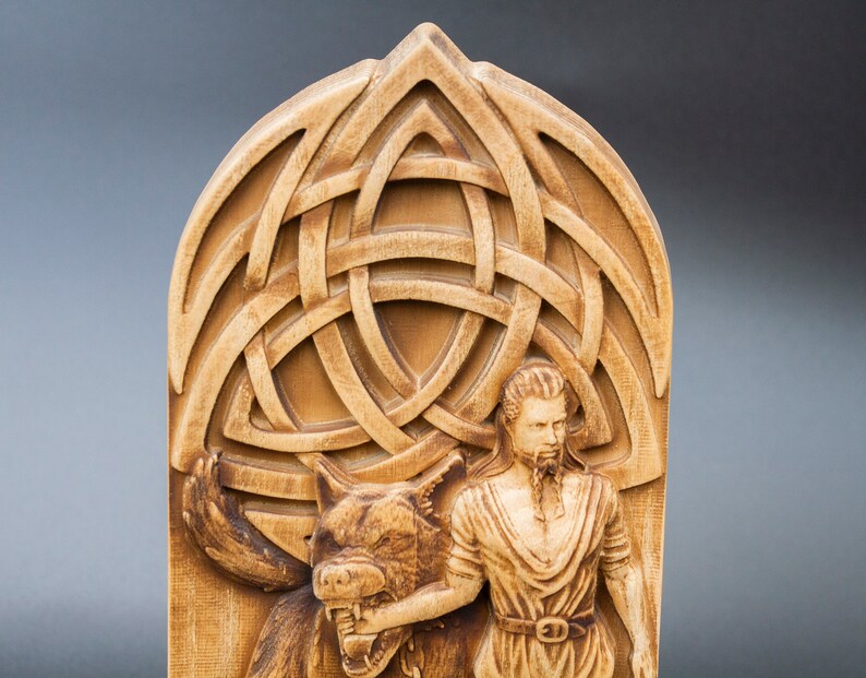 Tyr Statue Norse Gods Altar Figurine Tabletop Scandinavian - Etsy