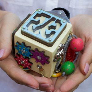 Mini Travel Boy Toy Fidget Cube Board Busy Board Percubes - Etsy