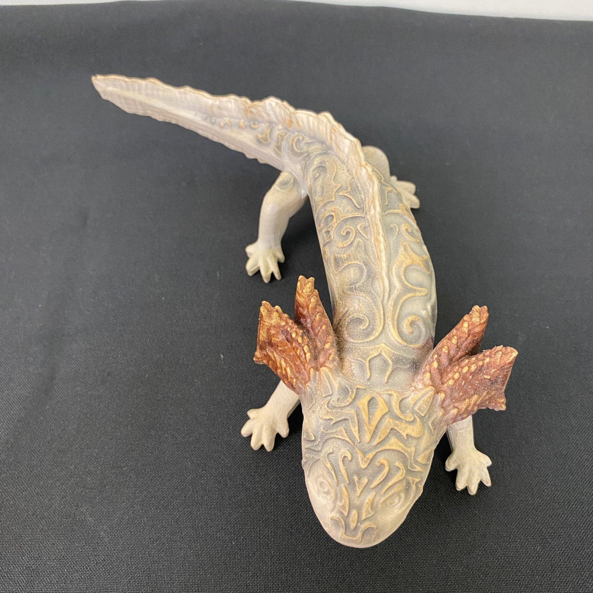 Axolotl Figure Axolotl Figurine Axolotl Gift Axolotl Art Mystical ...