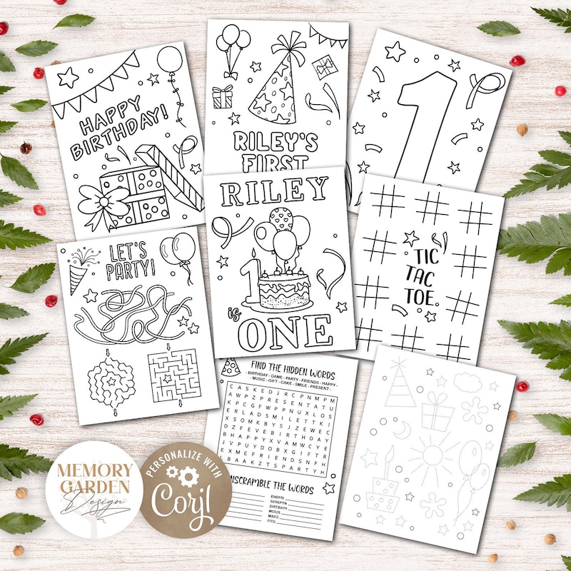 One Color Coloring Book - Etsy