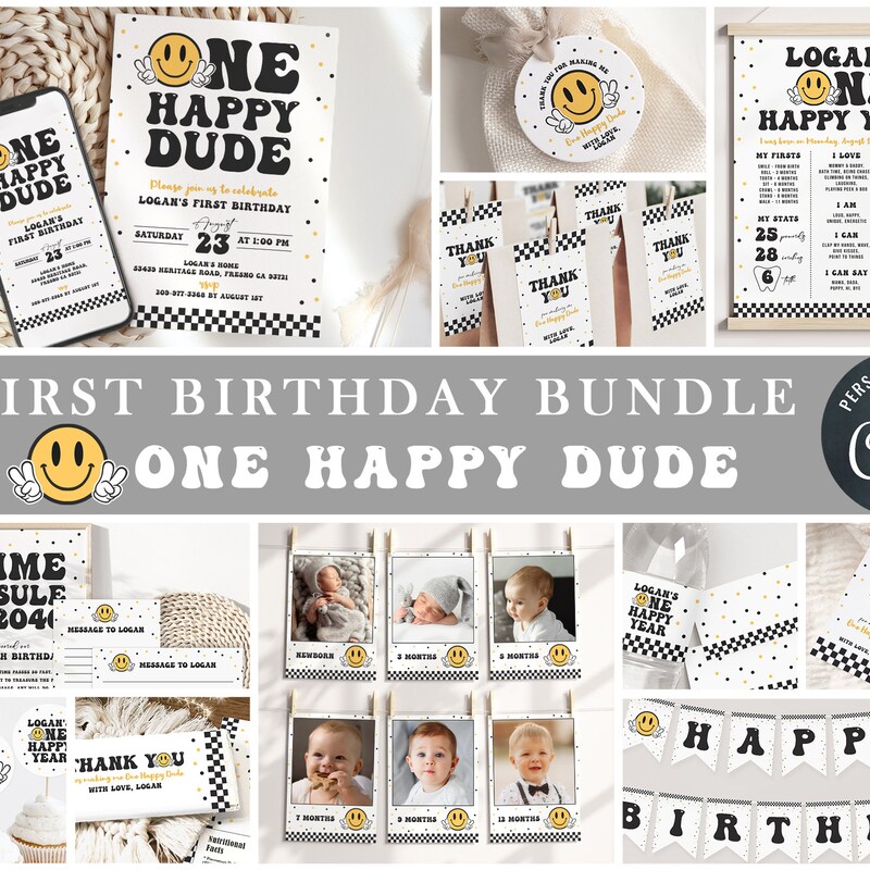 Happy Birthday Dude - Etsy