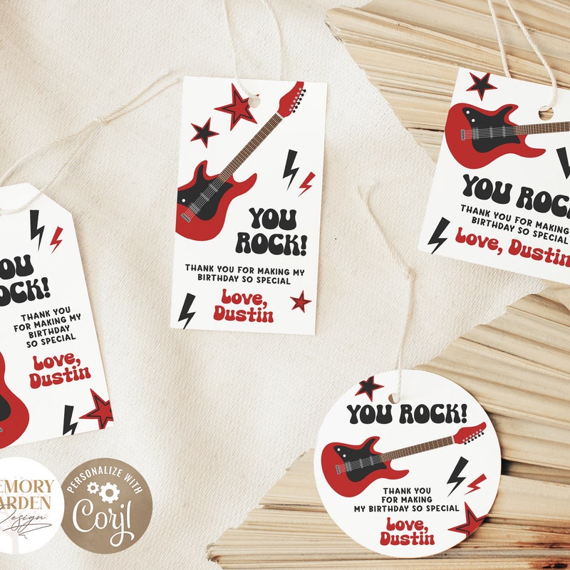 Rock and Roll Theme - Etsy