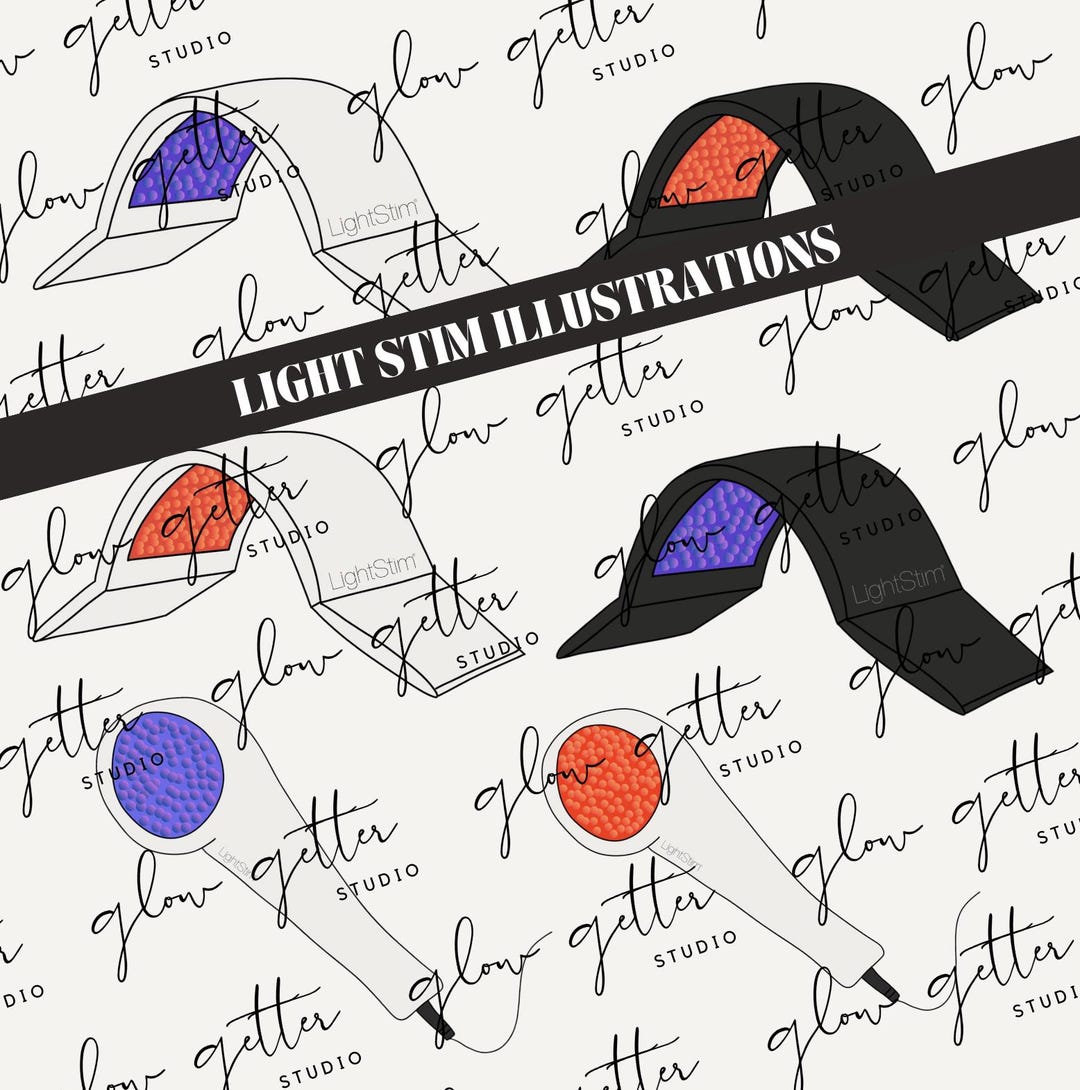 Lightstim LED Illustration - Etsy