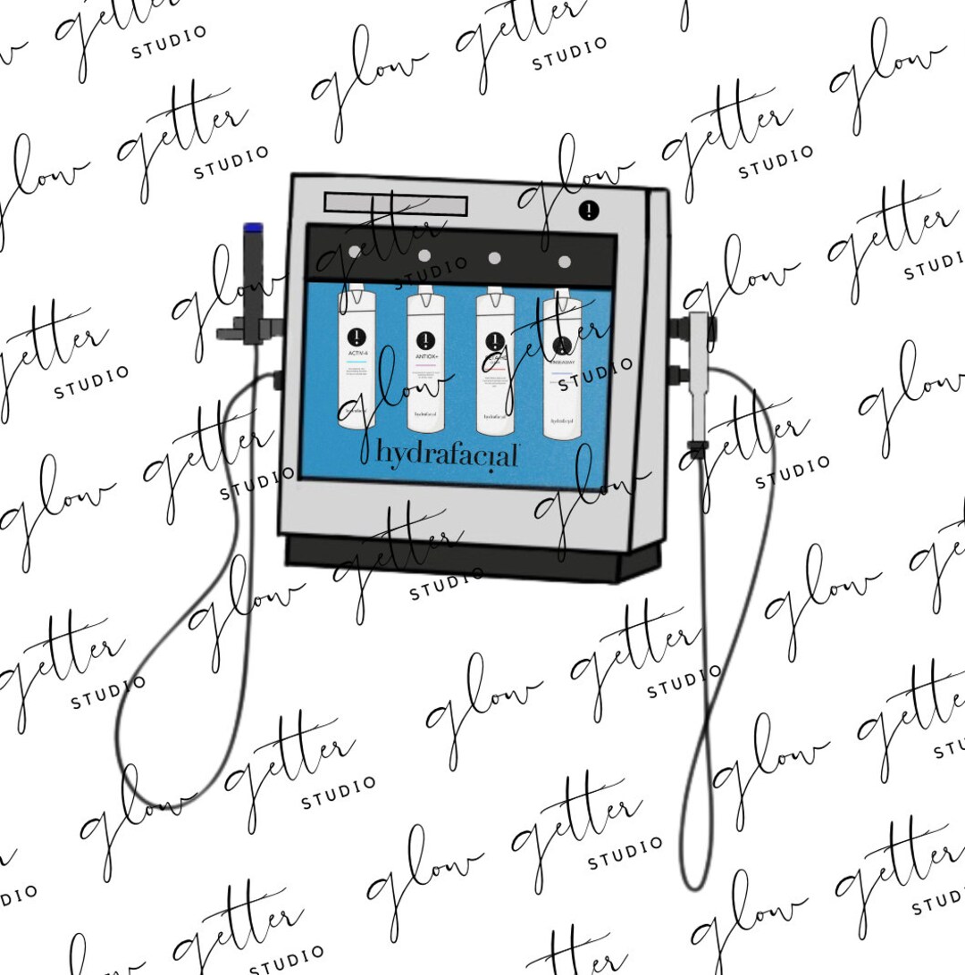 Hydrafacial Allegro Illustration - Etsy