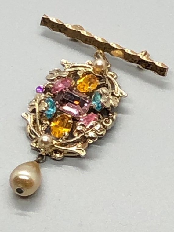 Vintage Color Splash Maternity Bodysuit - Gem