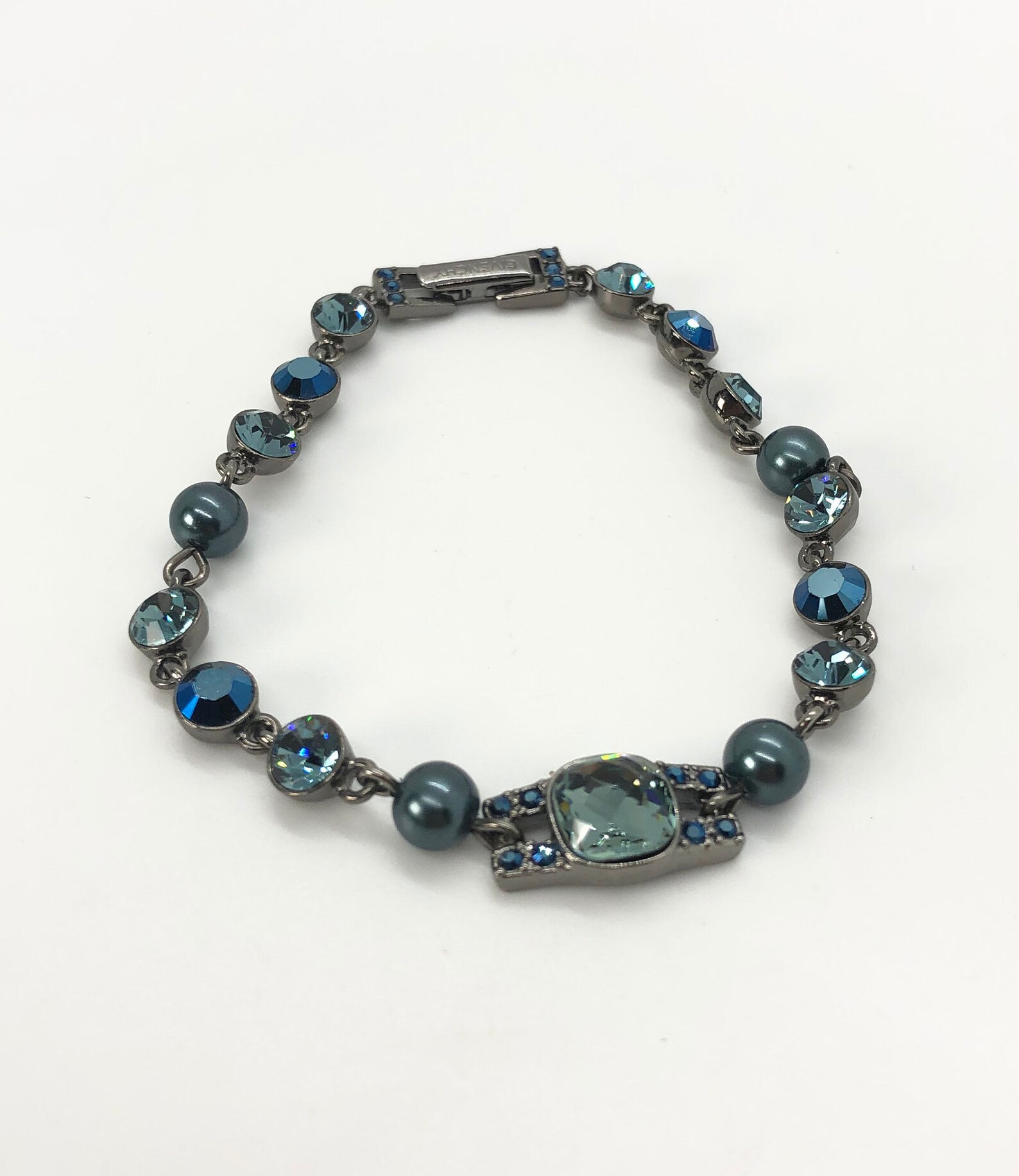 Pretty in Blue Givenchy Crystal Bracelet - Etsy