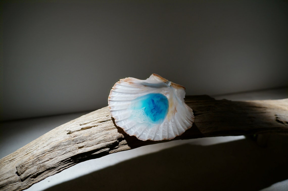 Ring Dish Resin Ocean, ORIGINAL Epoxy Beach Decor Size XXL - Etsy