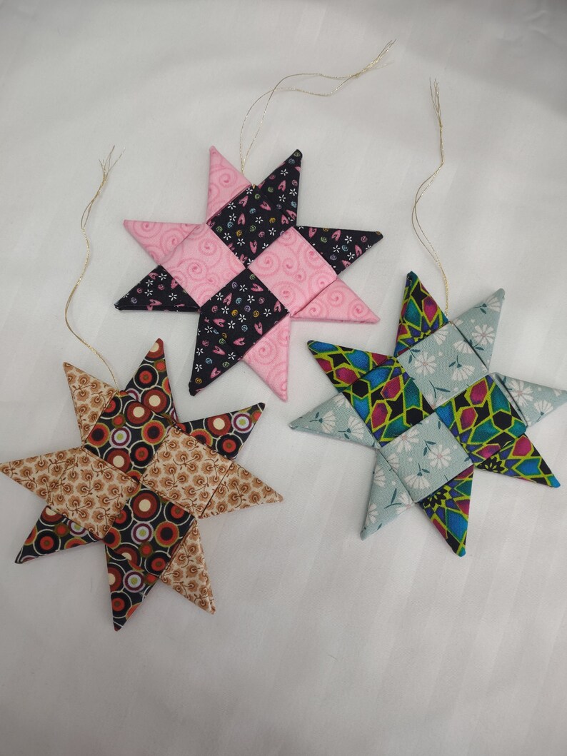 Christmas Star Ornaments - Etsy