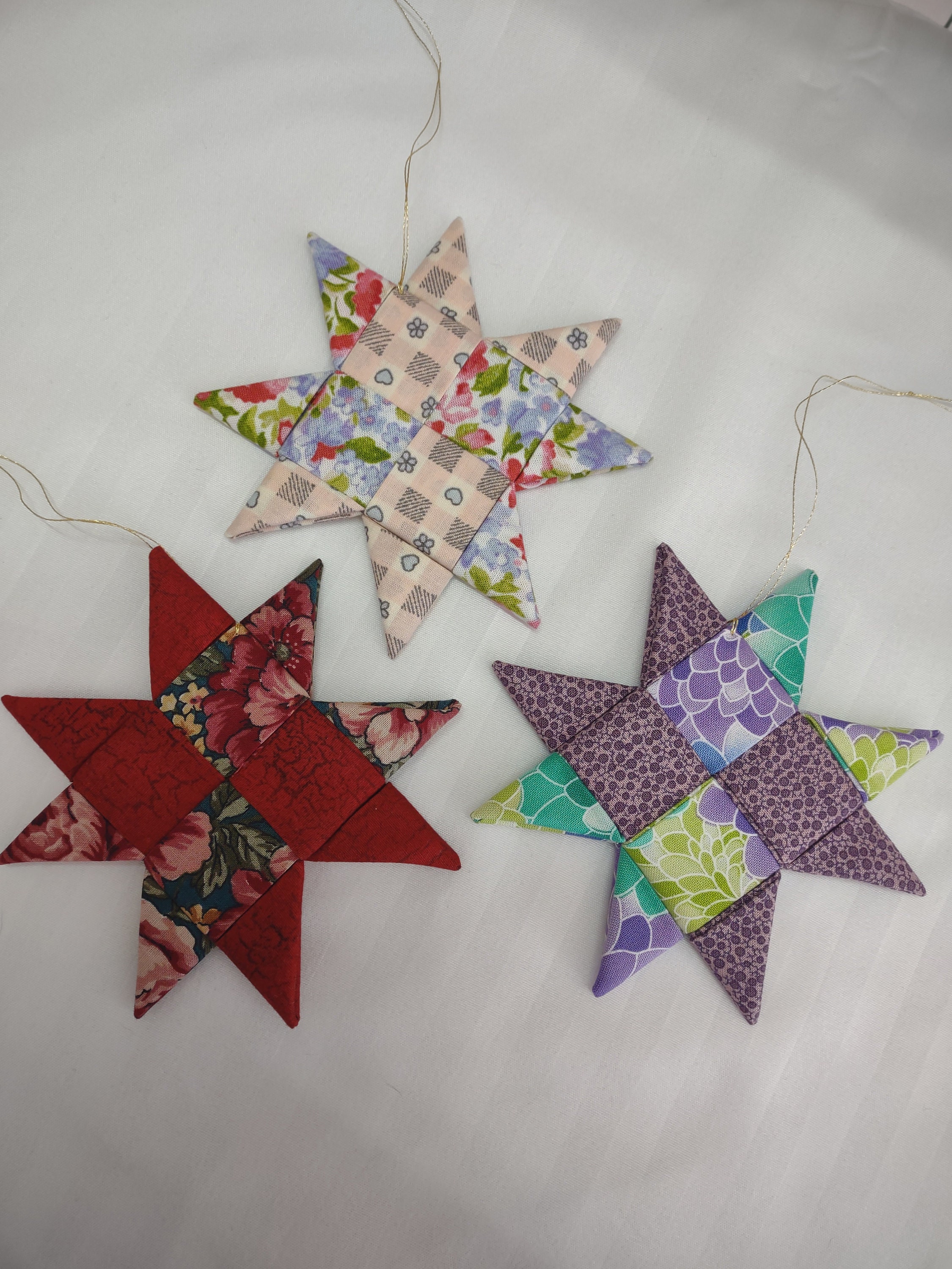 Christmas Star Ornaments - Etsy