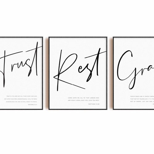 Printable Scripture Superhero Wall Art Signs PDF Bible Verse - Etsy