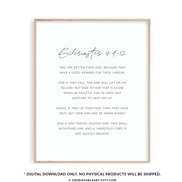 Wedding Scripture - Etsy