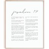 Psalm 16 Bible Verse Wall Art, Modern Christian Poster Printable ...