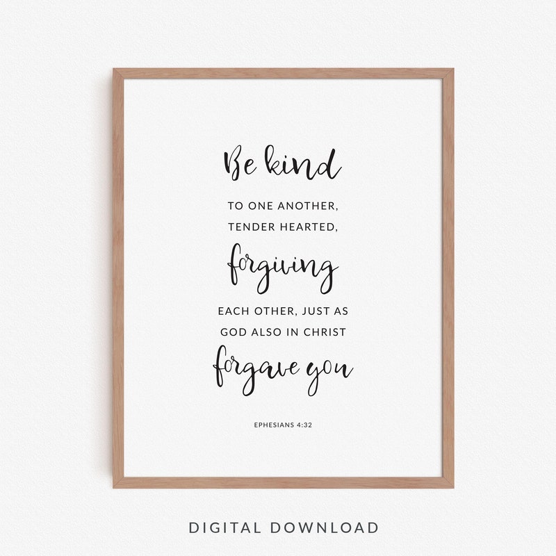 Ephesians 4 32 - Etsy