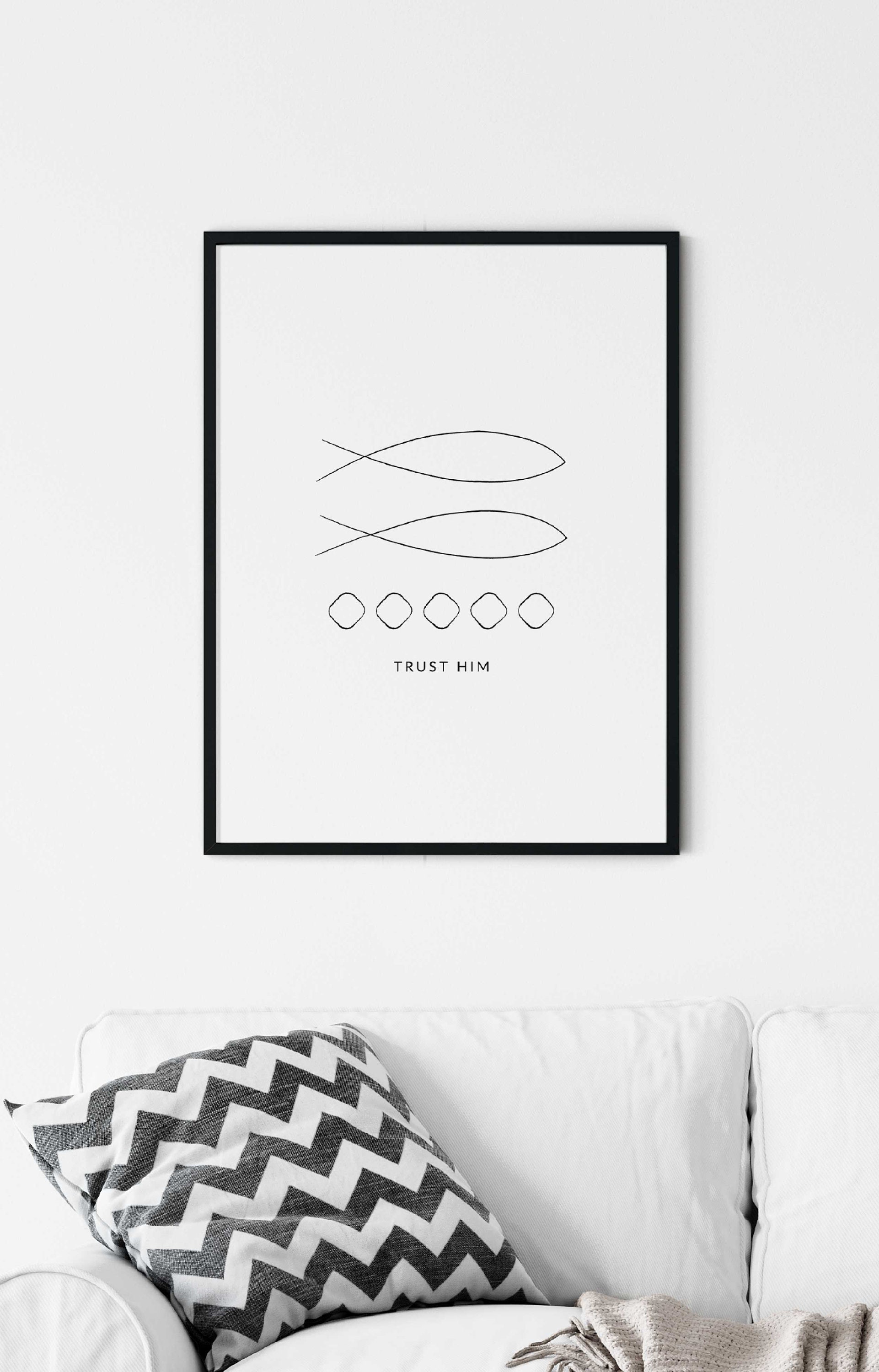 Christian Art Printable Wall Art Poster Bible Artwork - Etsy