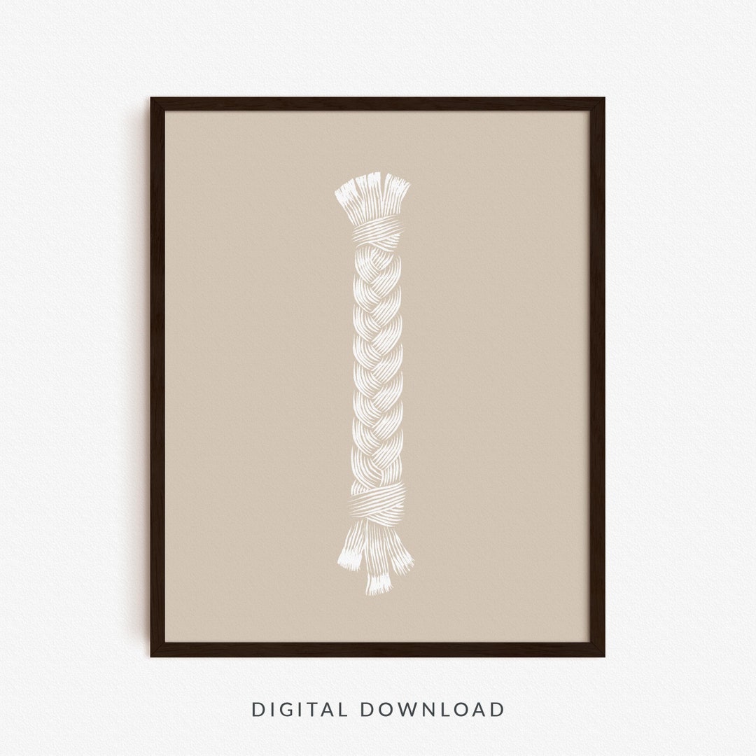 A Cord of Three Strands, Modern Christian Wall Art, Ecclesiastes 4:12 ...