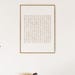 70x7 Modern Christian Art Print, Abstract Bible Verse Poster, Neutral ...
