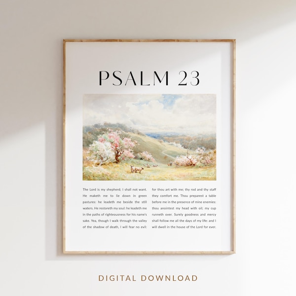 Psalm 23 - Etsy UK