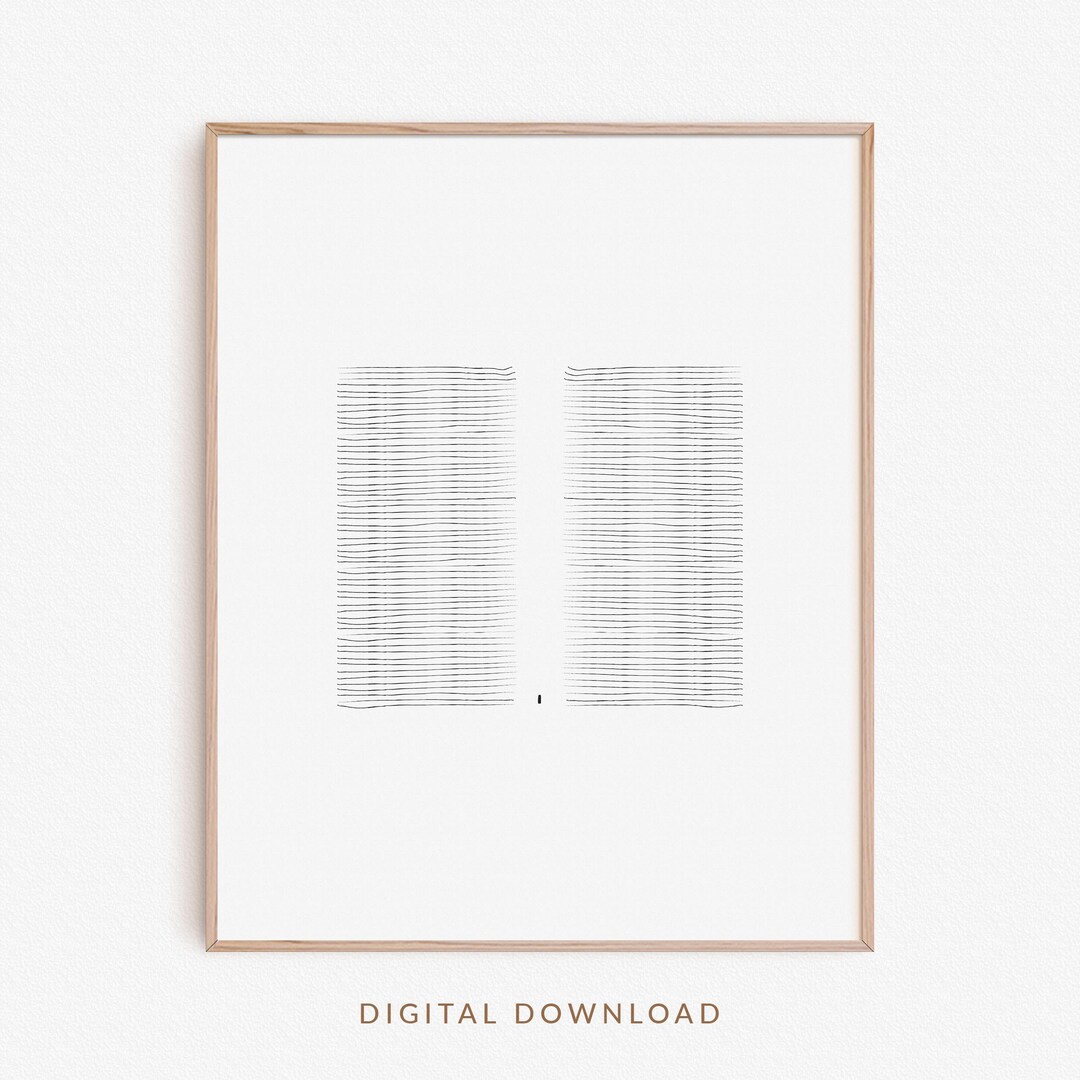 Parting of Red Sea, Modern Christian Wall Art, Exodus Moses Bible Story ...