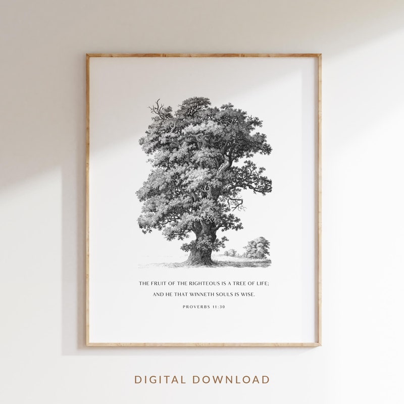 Proverbs Tree of Life - Etsy