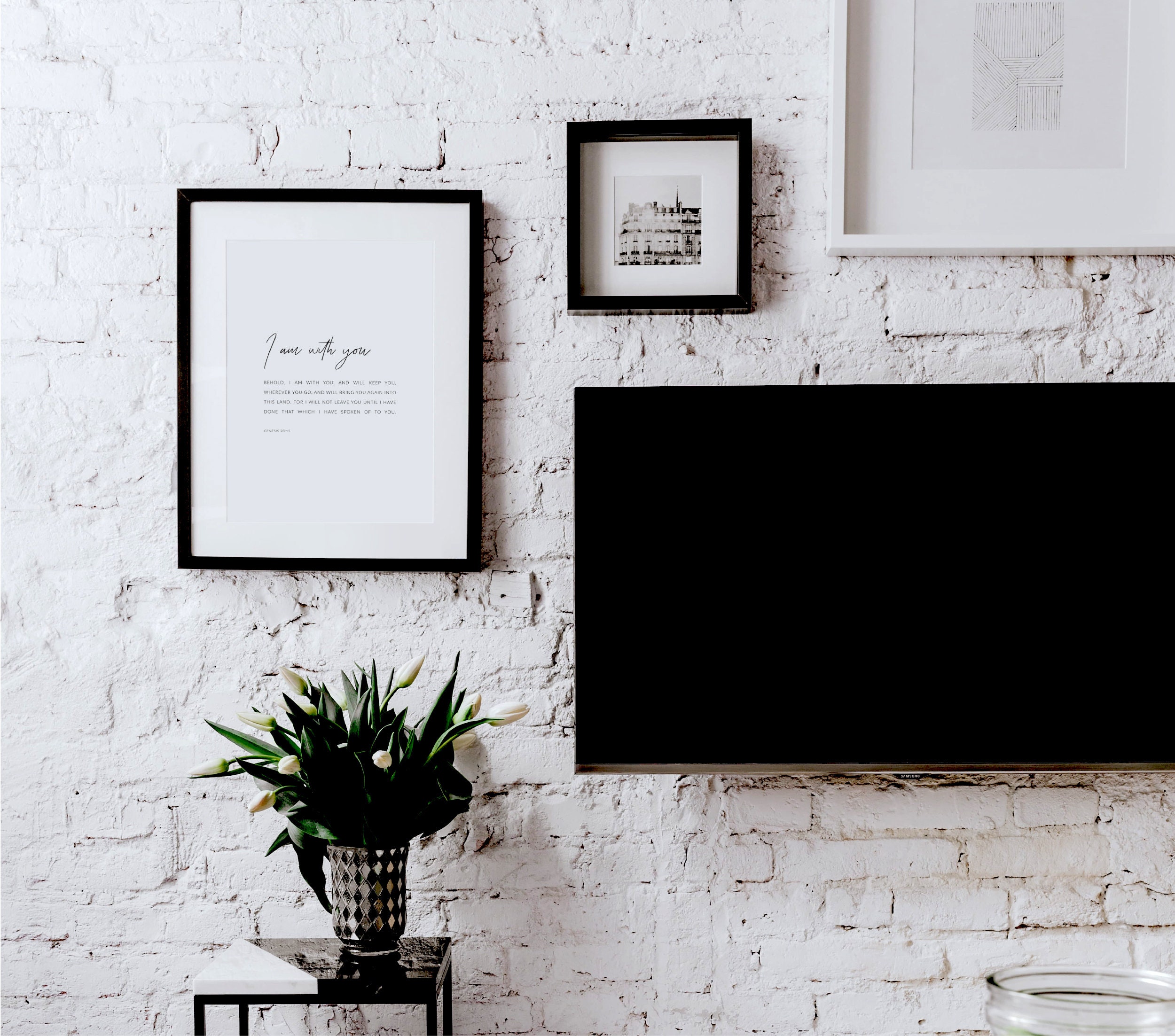 Genesis 28:15 I Am With You | Bible Verse Printable, Bible Quote Print ...