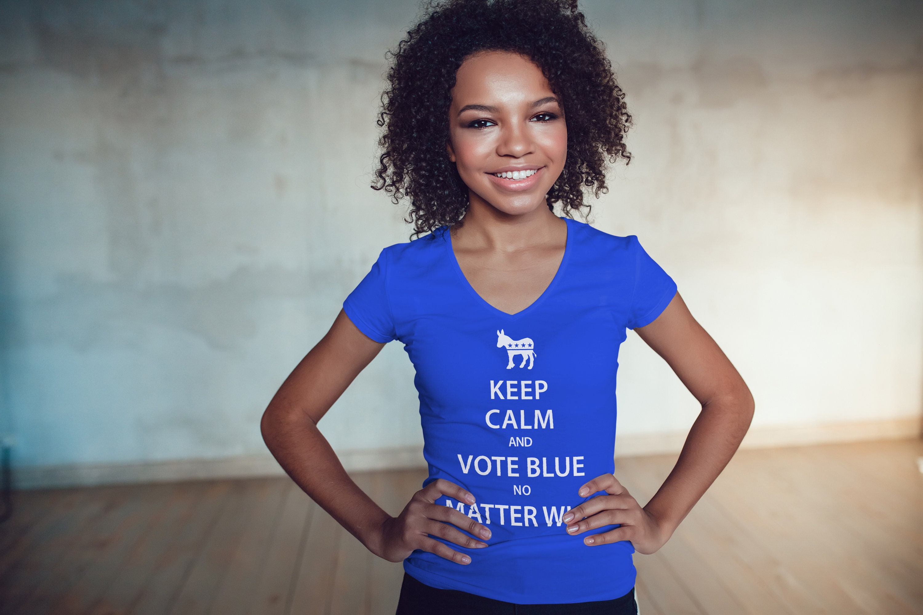 Vote Blue No Matter Who keep Calm and Vote Trump Out - Etsy UK