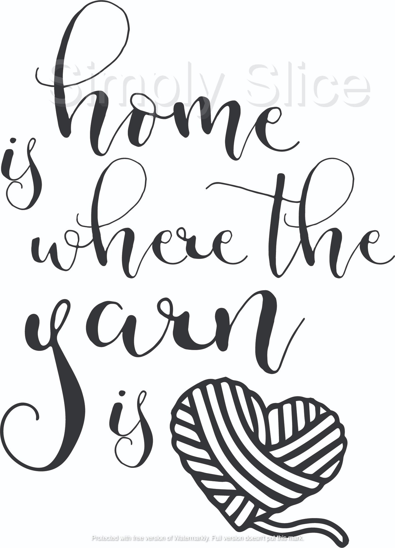 Yarn Heart SVG Home Is Where The Yarn Is Yarn Love Svg Crochet Svg yarn-heart-svg-home-is-where-the-yarn-is-yarn-love-svg-crochet-svg