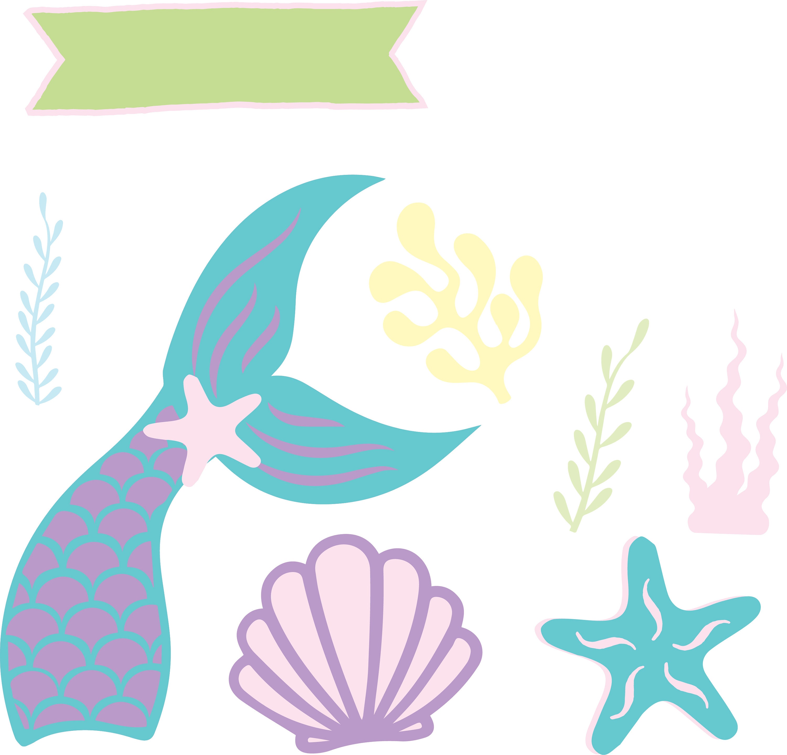 3d Layered Mermaid Tail Mermaid Tail Cake Topper Svg Mermaid - Etsy UK