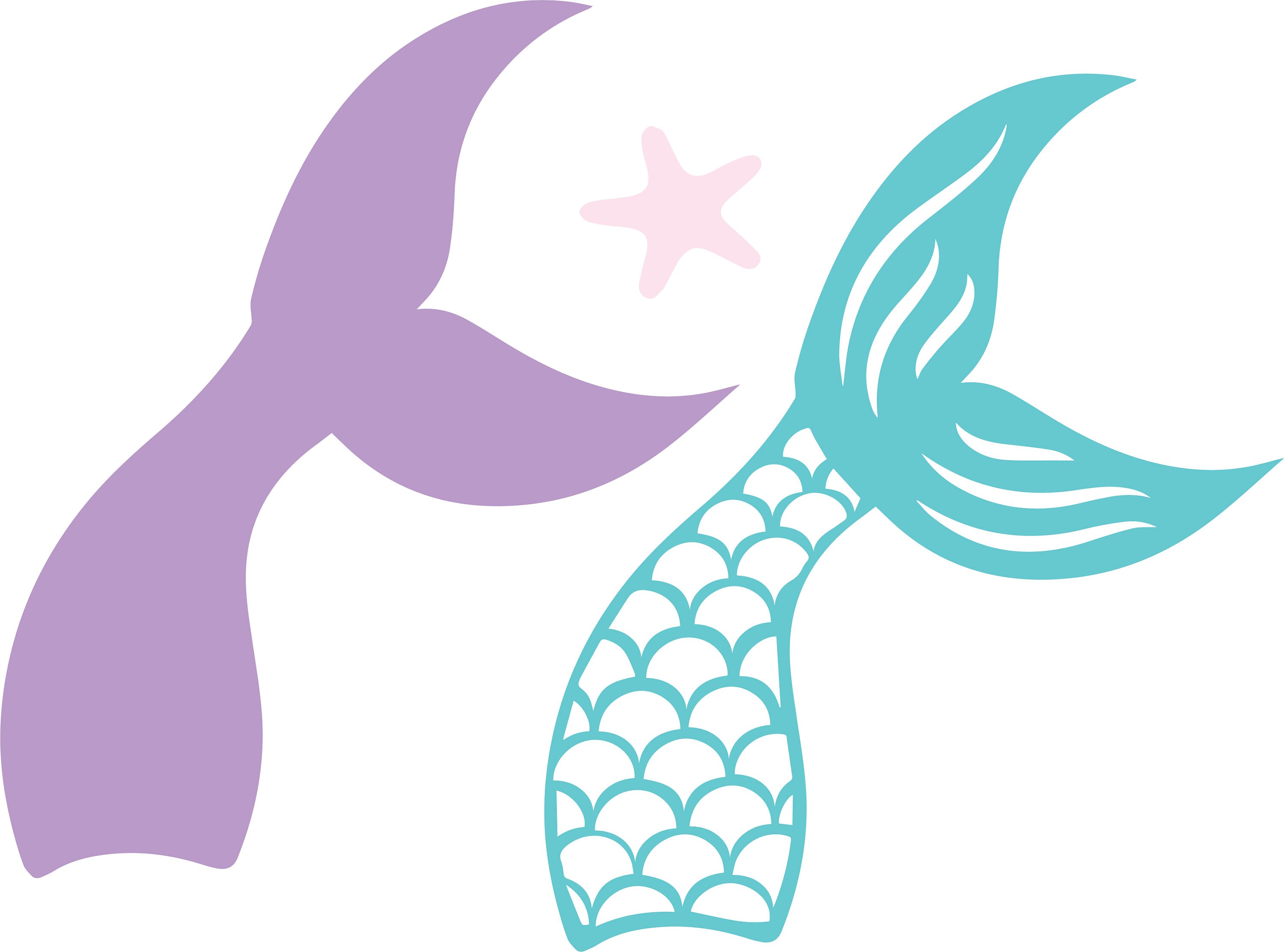 3d Layered Mermaid Tail Mermaid Tail Cake Topper Svg Mermaid - Etsy UK