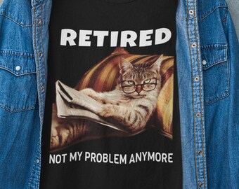 Officially Retired Not My Problem Anymore Unisex Short - Etsy
