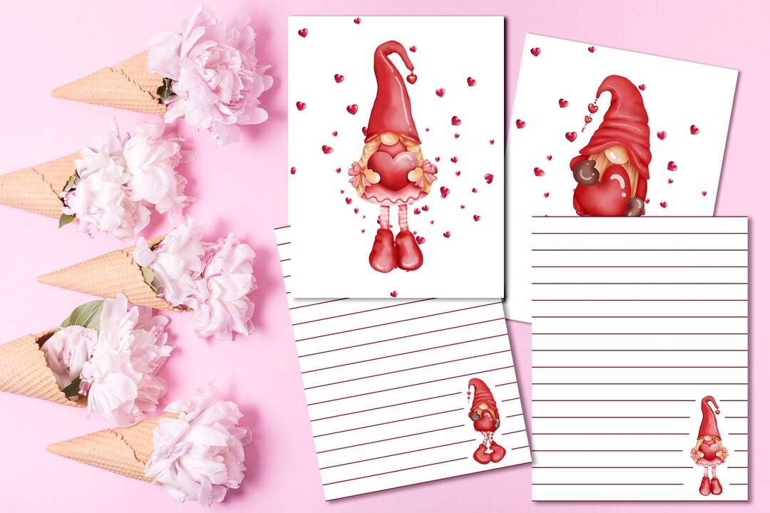 Valentine Gnome, Happy Planner, Printable Planner Dashboard, Insert ...