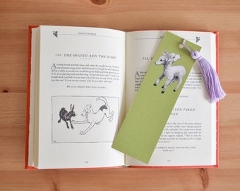 Lamb Bookmark - Etsy